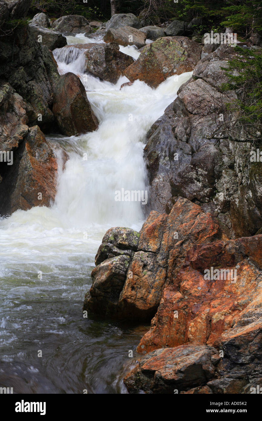 Waterfalls in the White Mountains Stock Photo - Alamy