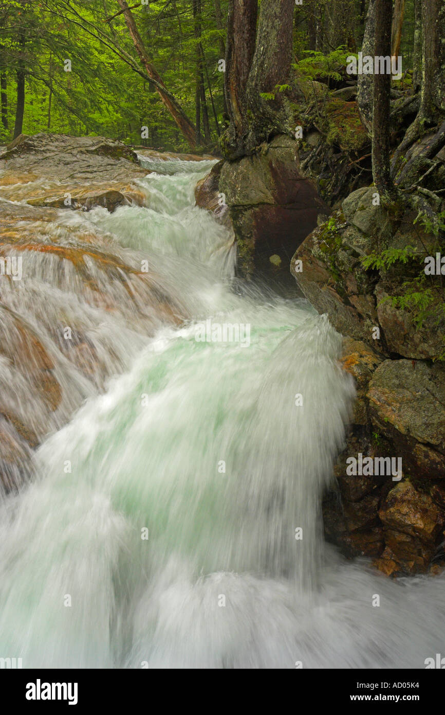 Waterfalls in the White Mountains Stock Photo - Alamy