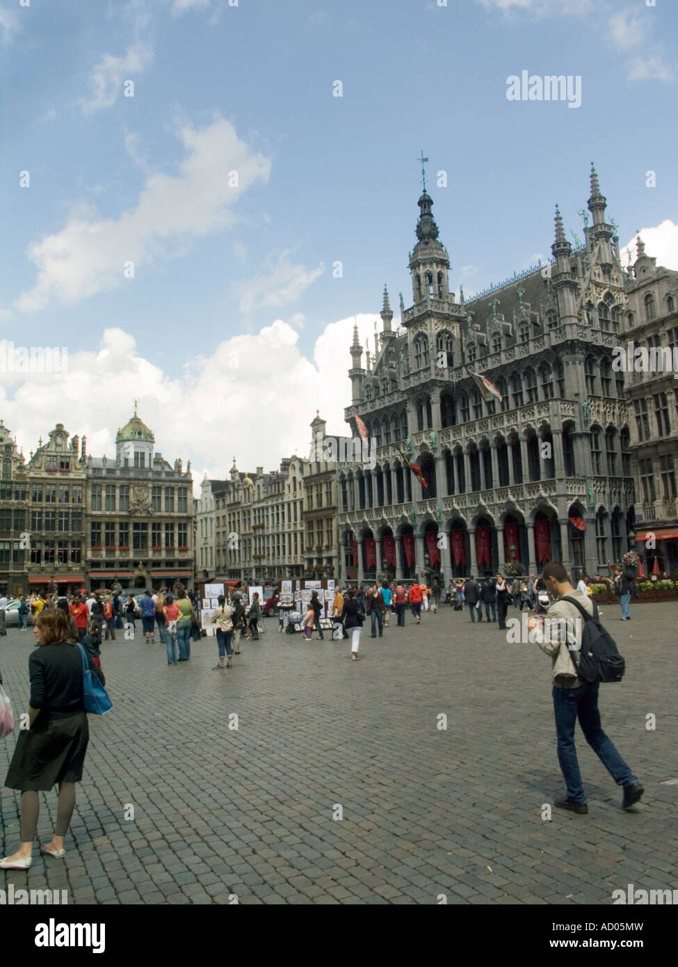 Brussels. Belgium. The Grand Place Market Square Stock Photo - Alamy