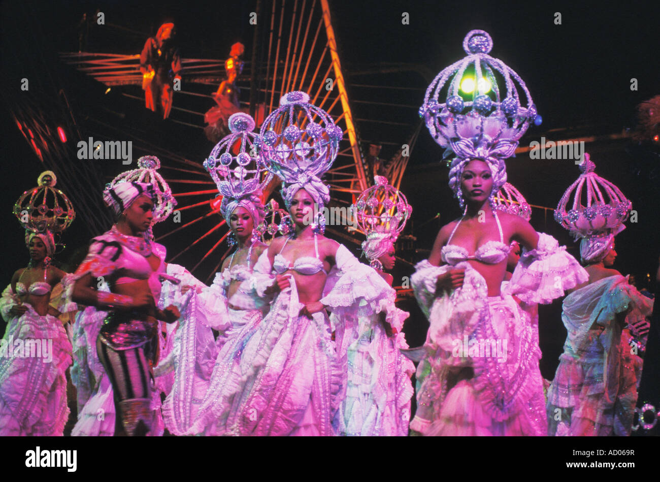 Dance Performance In Tropicana Cabaret Club Show High Resolution Stock ...