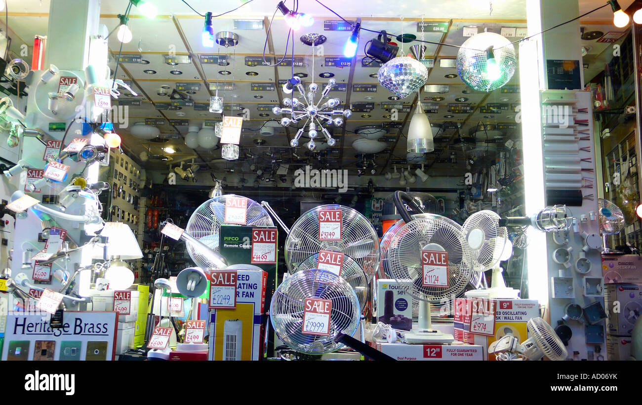 Storefront homewares sale Stock Photo - Alamy
