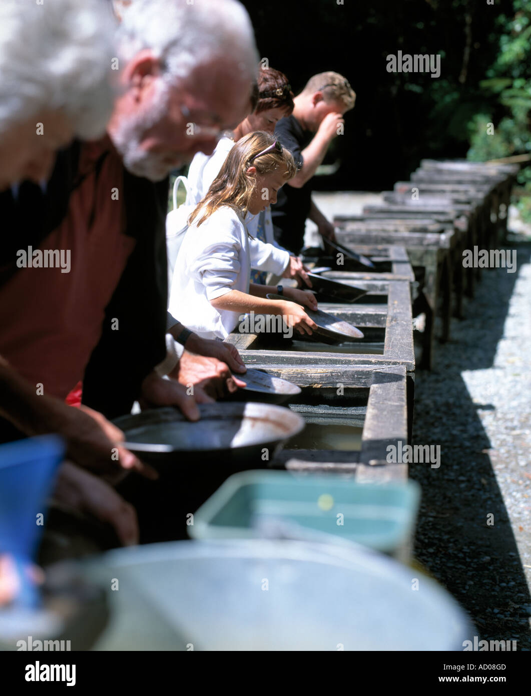 Gold panning hi-res stock photography and images - Alamy