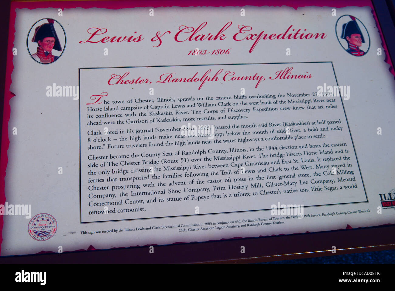 Chester County Sign High Resolution Stock Photography and Images - Alamy