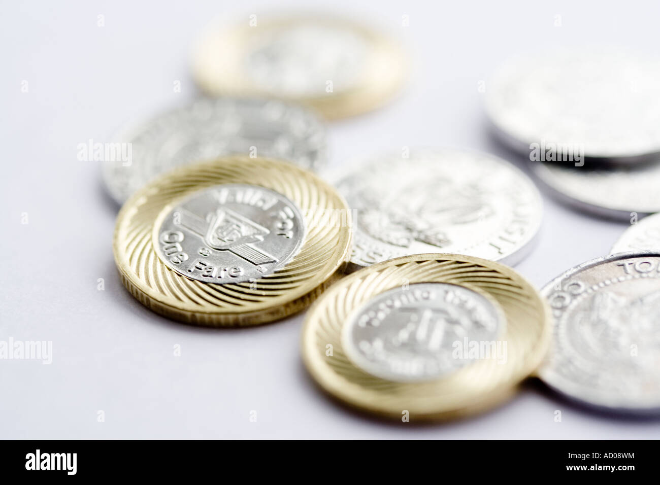 Canada Toronto TTC (Toronto Transit Commission) transit tokens / ticket ...