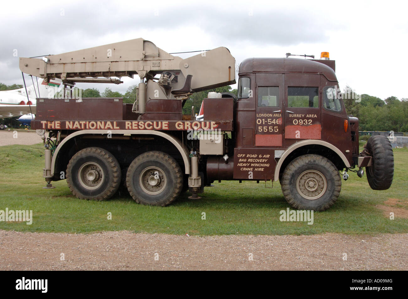 1954 AEC Militant Breakdown Tender heavy duty tow truck. 6 wheel drive ...
