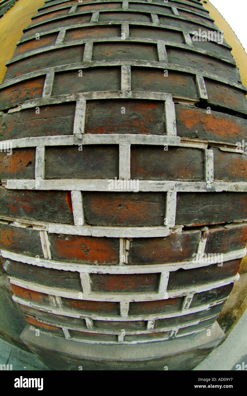 brick wall bricks and mortar kracow crakow poland krakow stare miasto ...