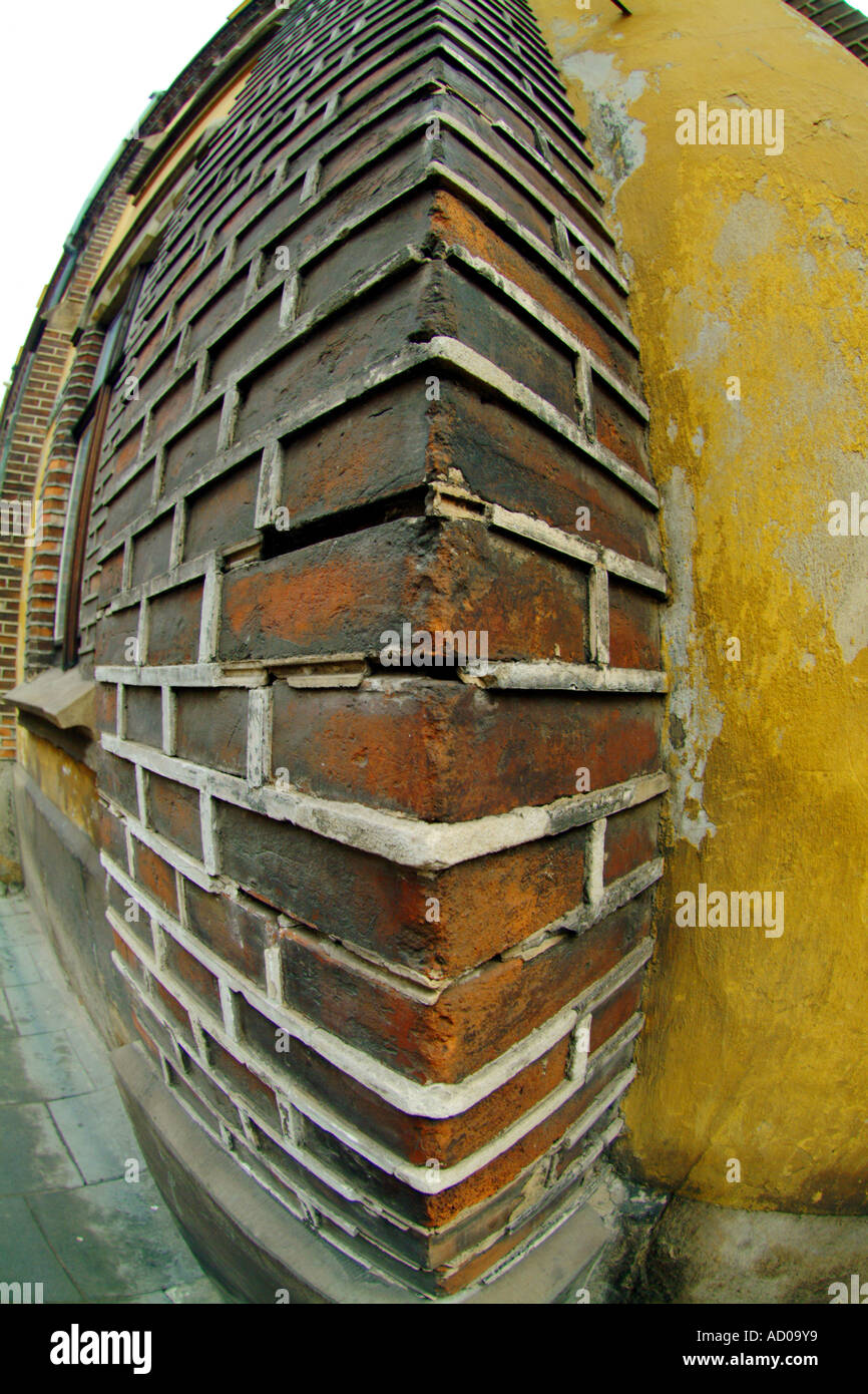 brick wall bricks and mortar kracow crakow poland krakow stare miasto ...