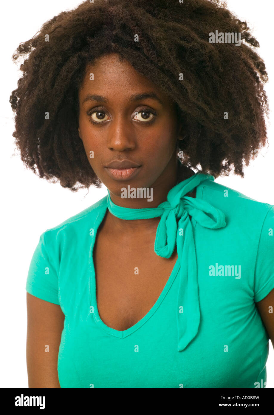 portrait of a beautiful young nigerian woman Stock Photo - Alamy