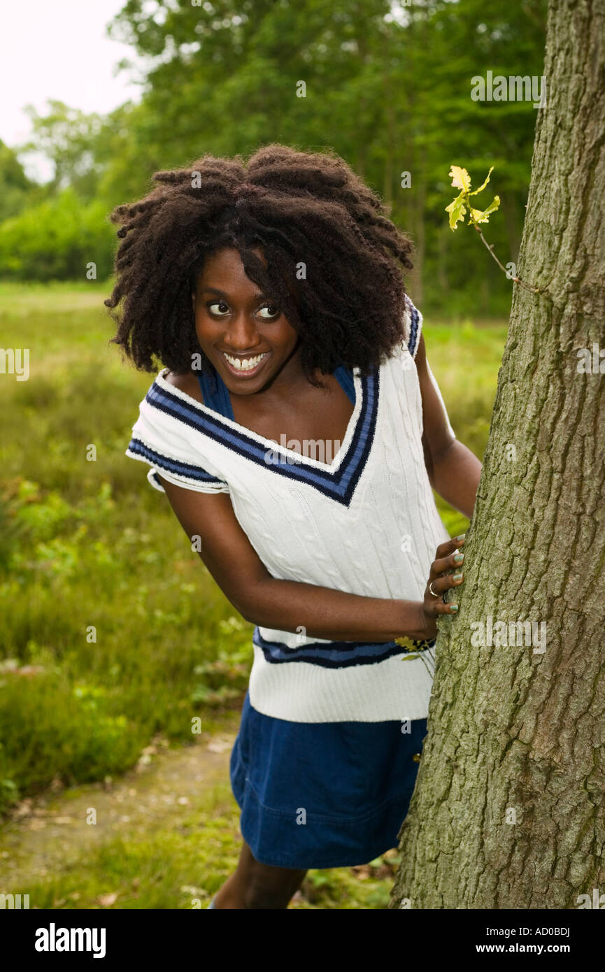 Cheeky woman hi-res stock photography and images - Alamy