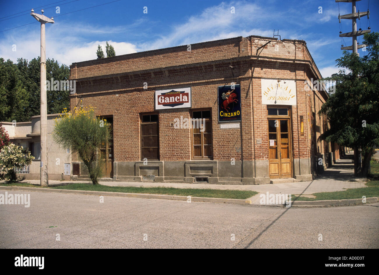 Building in Welsh colonial village of Gaiman, near Trelew, Patagonia ...