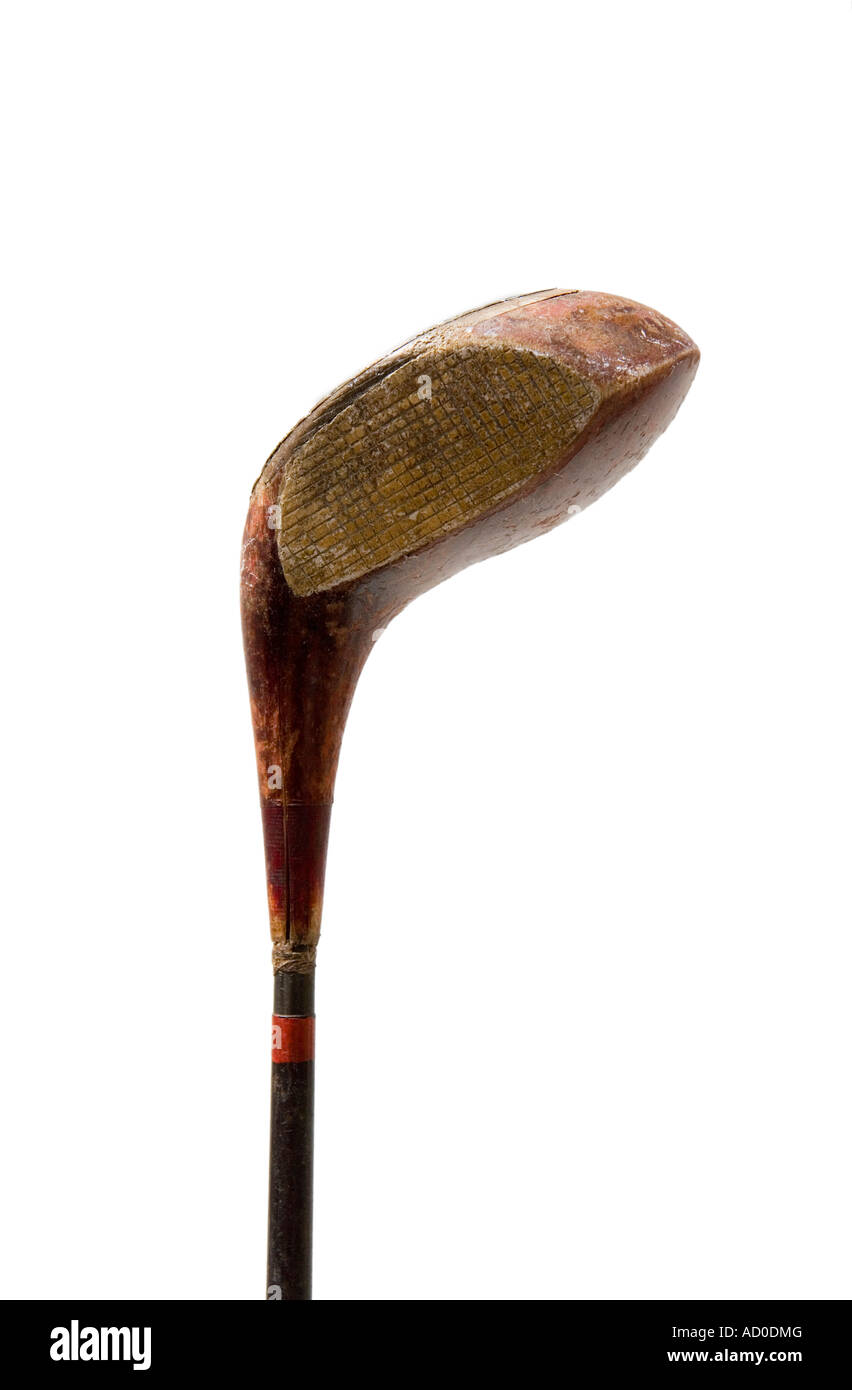 Old golf club and object Cut Out Stock Images & Pictures - Alamy