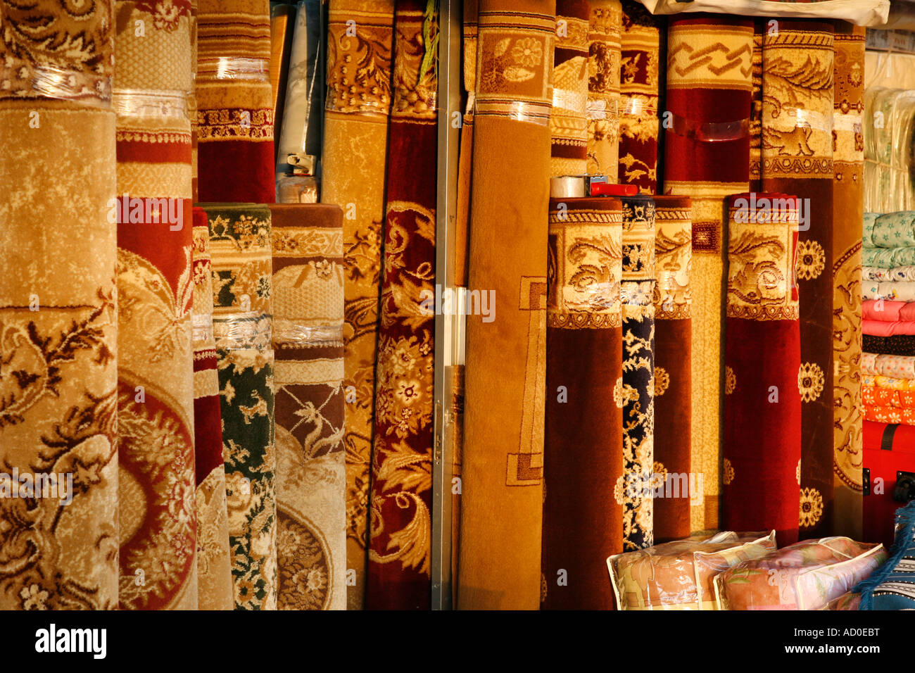 Persian carpet roll hi-res stock photography and images - Alamy