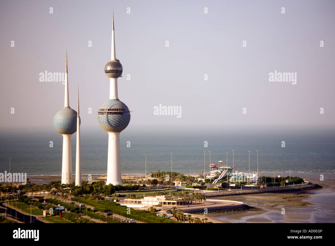 Kuwait Towers Kuwait Stock Photo - Alamy