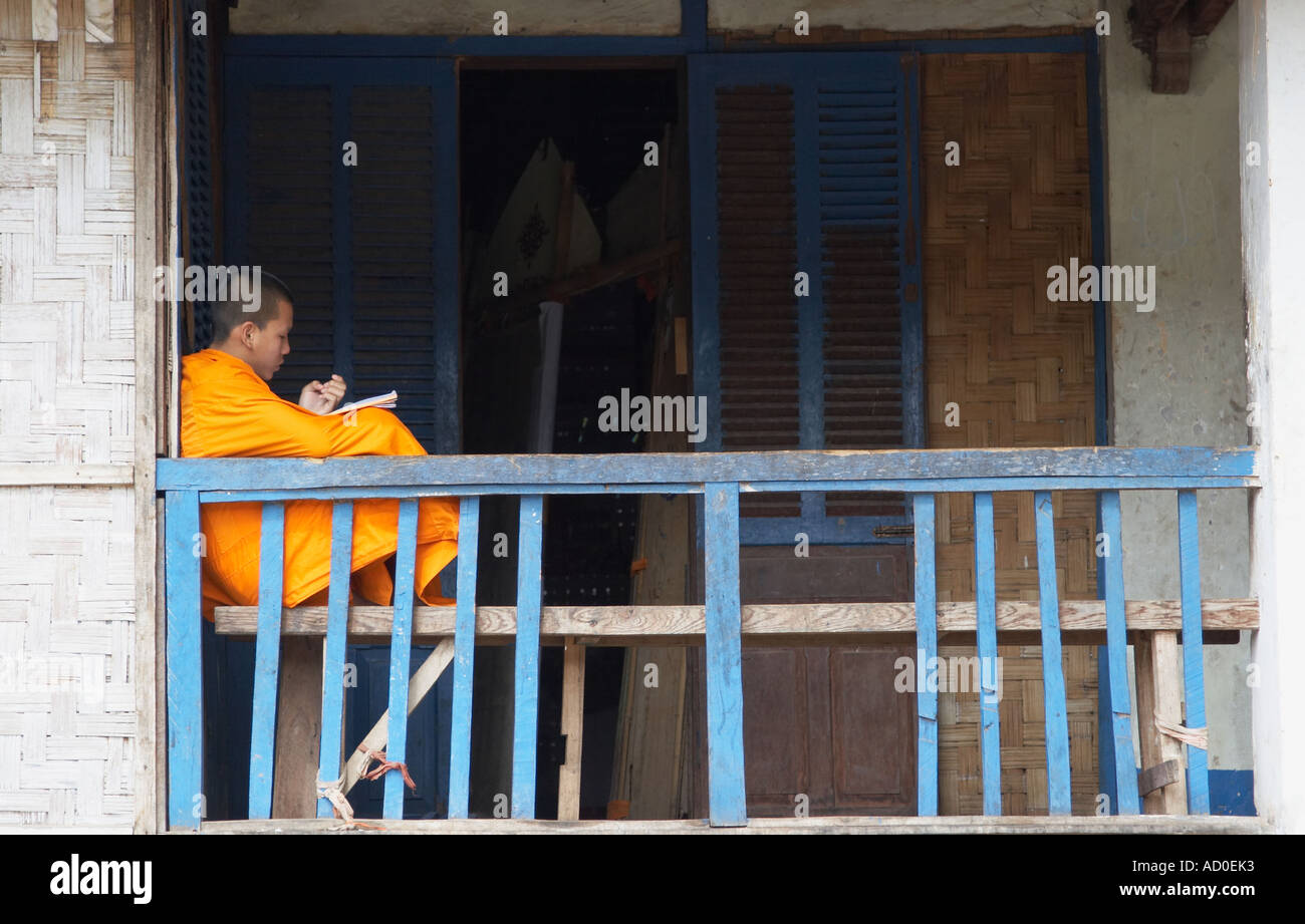 Young Buddhist Monk Relaxing High Resolution Stock Photography and ...