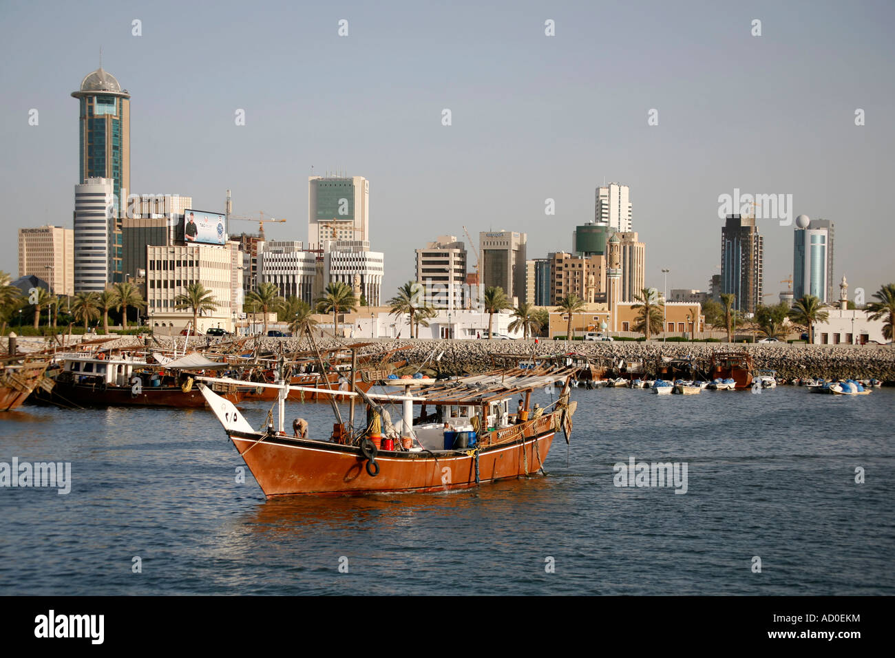 Harbour Kuwait City Stock Photo - Alamy