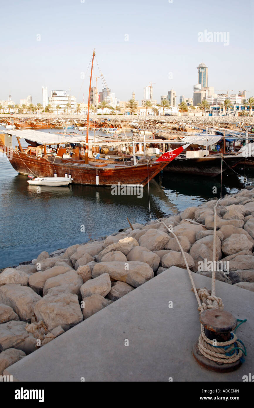 Kuwait dhow mooring kuwait hi-res stock photography and images - Alamy