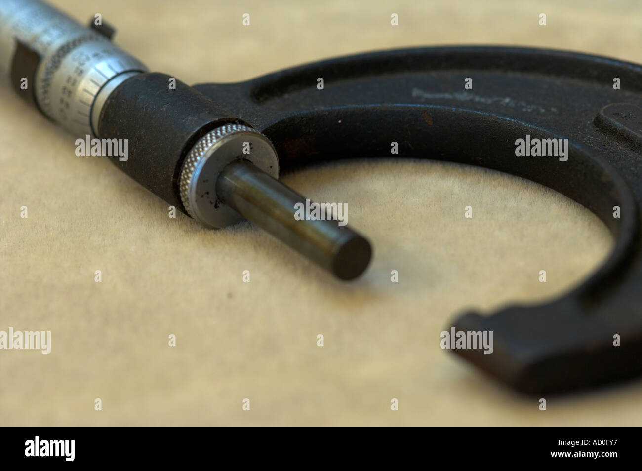Micrometer measuring calipers Stock Photo - Alamy