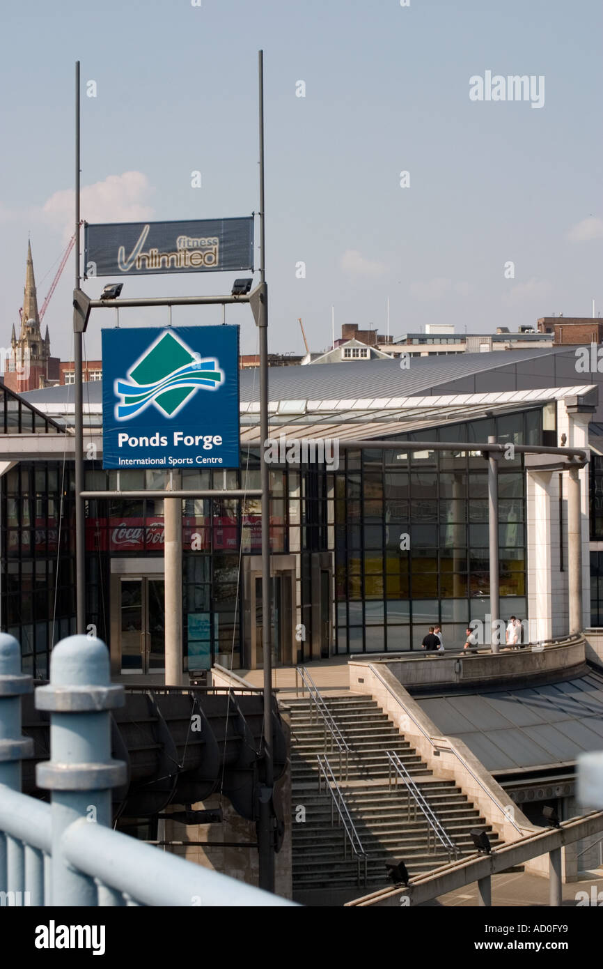 Ponds Forge International Sports Facilities Sheffield Stock Photo - Alamy