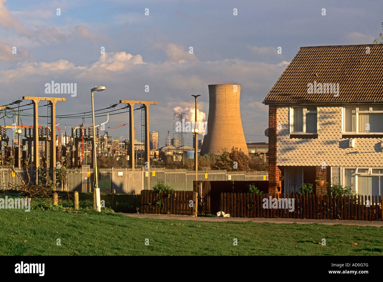 Environmental pollution Eston Middlesbrough UK Stock Photo - Alamy