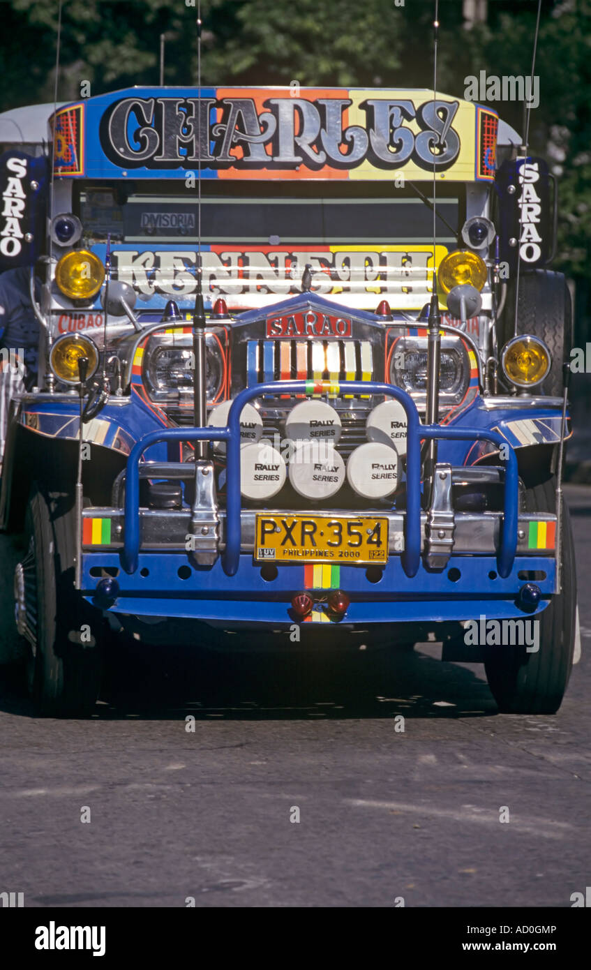 Jeepney minibus philippines hi-res stock photography and images - Alamy