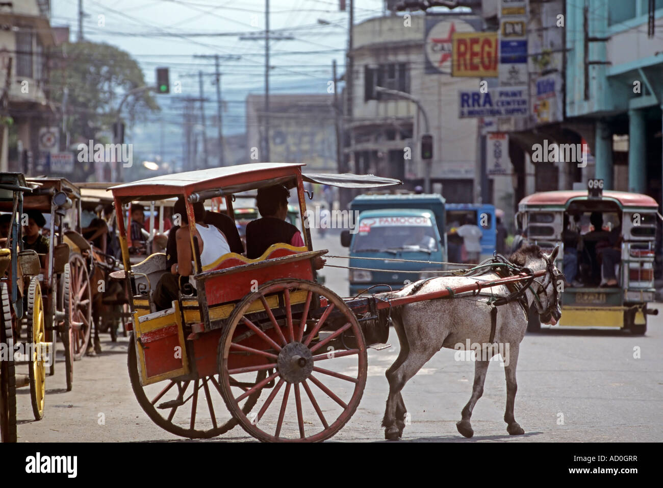 Kalesa driver cebu philippines hi-res stock photography and images - Alamy