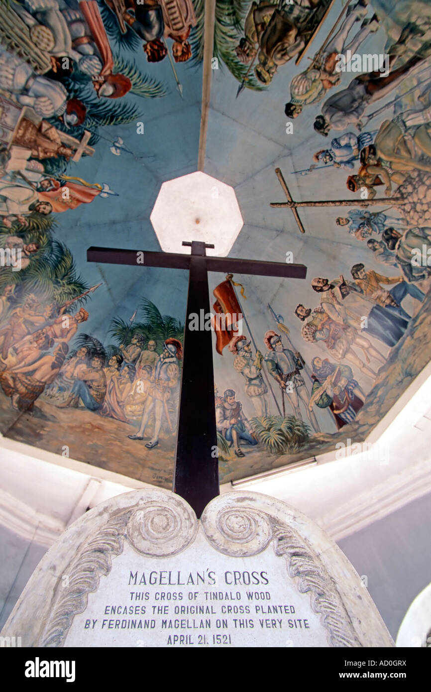 Magellan s Cross Cebu Visayas Philippines Stock Photo - Alamy