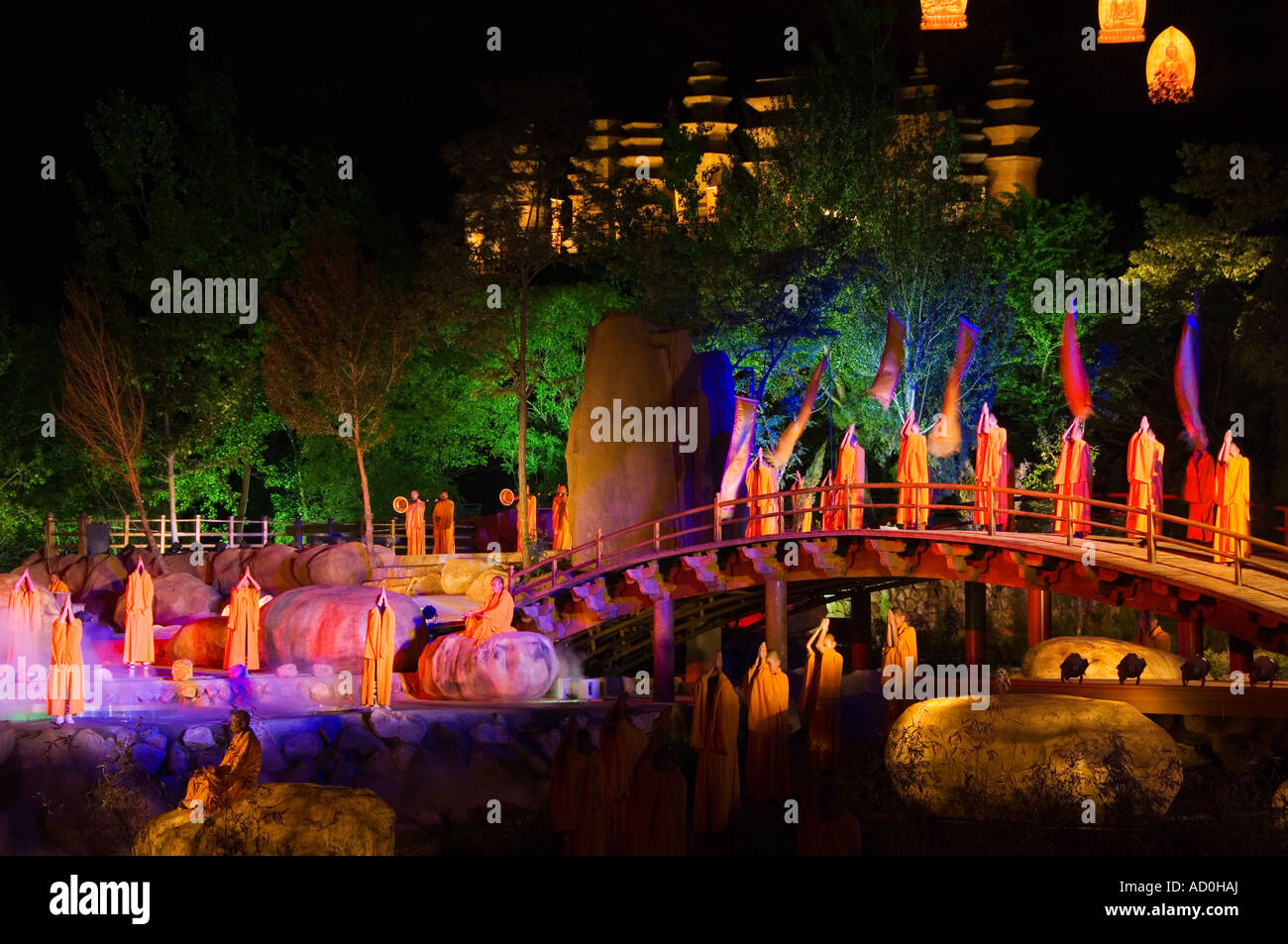 Zen Music Shaolin Grand Ceremony A Dance and Musical Performance in ...