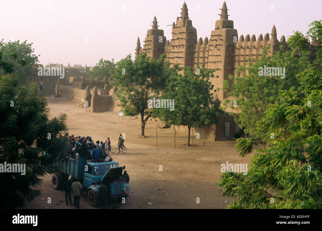 Great Mosque - Djenné, MALI Stock Photo - Alamy
