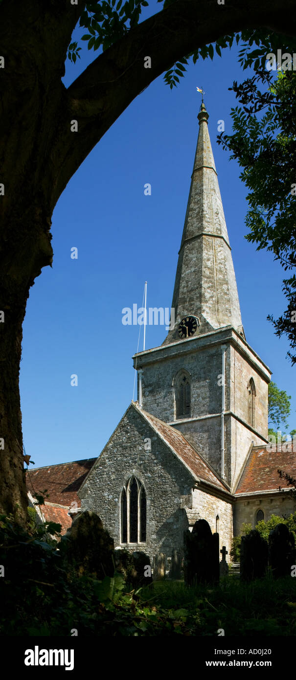 Exterior of the Church of St Margaret of Antioch Chilmark Wiltshire ...