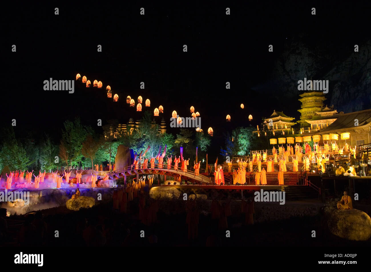 Shaolin grand ceremony hi-res stock photography and images - Alamy