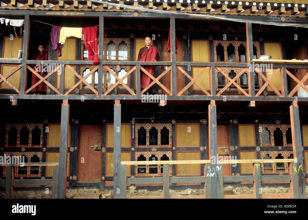Inside Phajoding Goemba Bhutan Stock Photo - Alamy