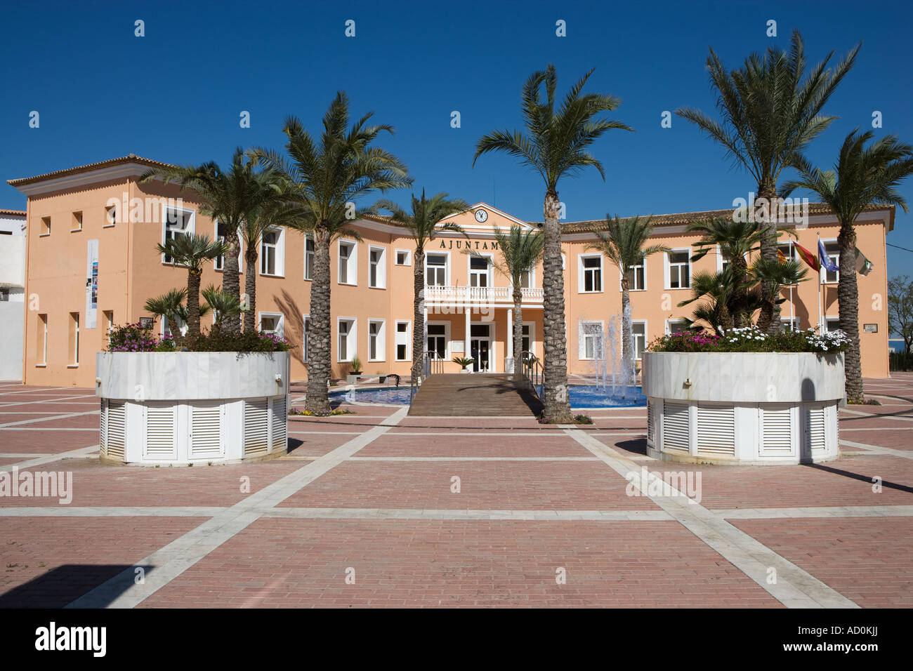 Town Hall, El Vergel, Spain, Europe Stock Photo - Alamy
