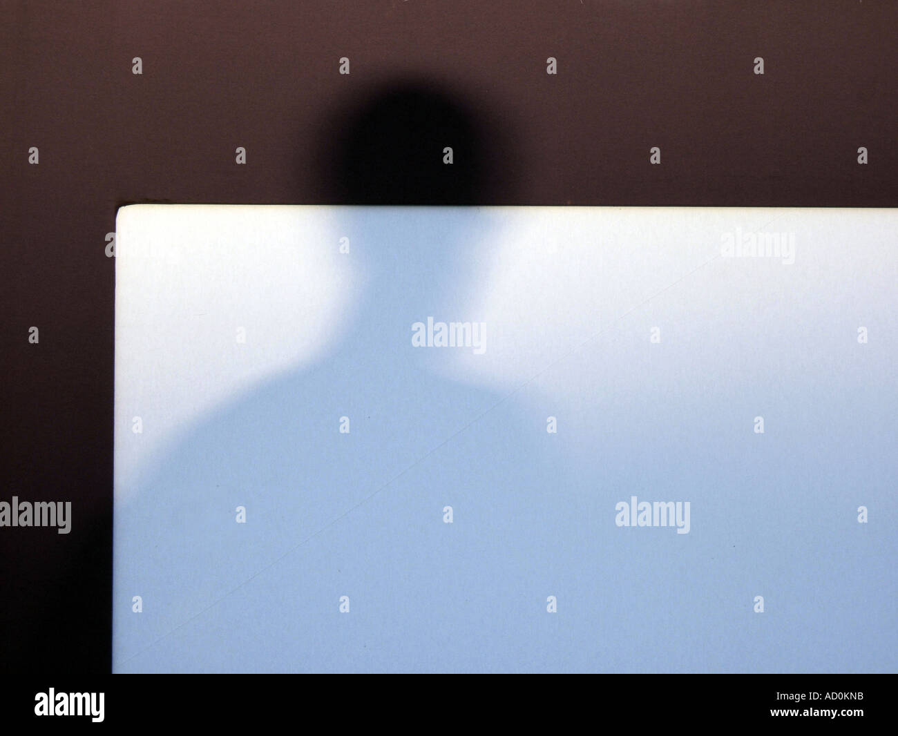 statue's shadow on wall Stock Photo - Alamy