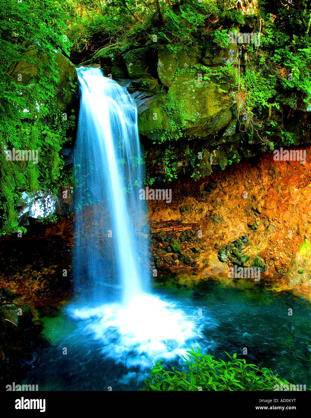 Ju Ni Taki (Twelve Waterfalls) in the Shonai Region of Yamagata ...