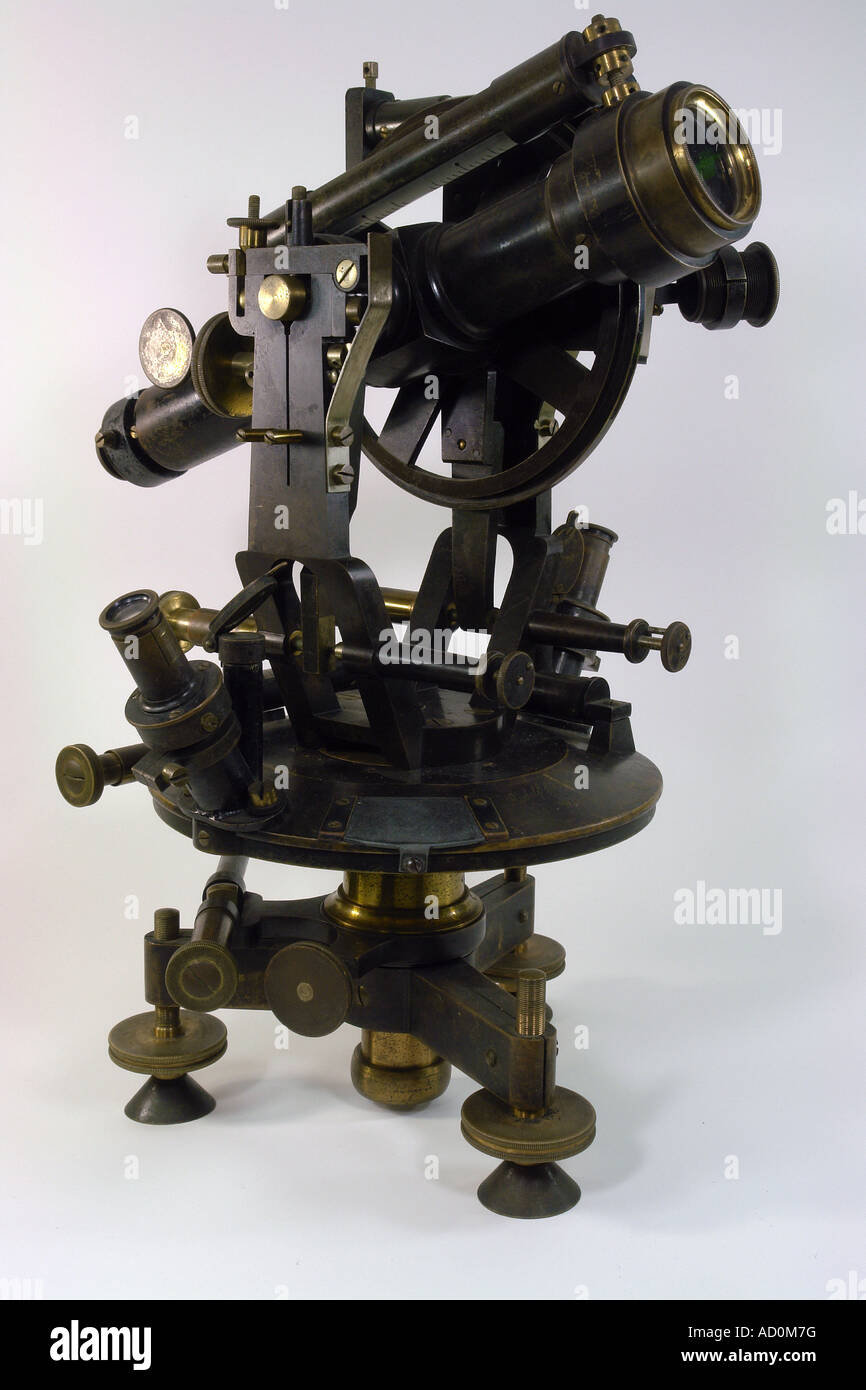 Historical theodolite A theodolite is a angle measuring instrument and ...