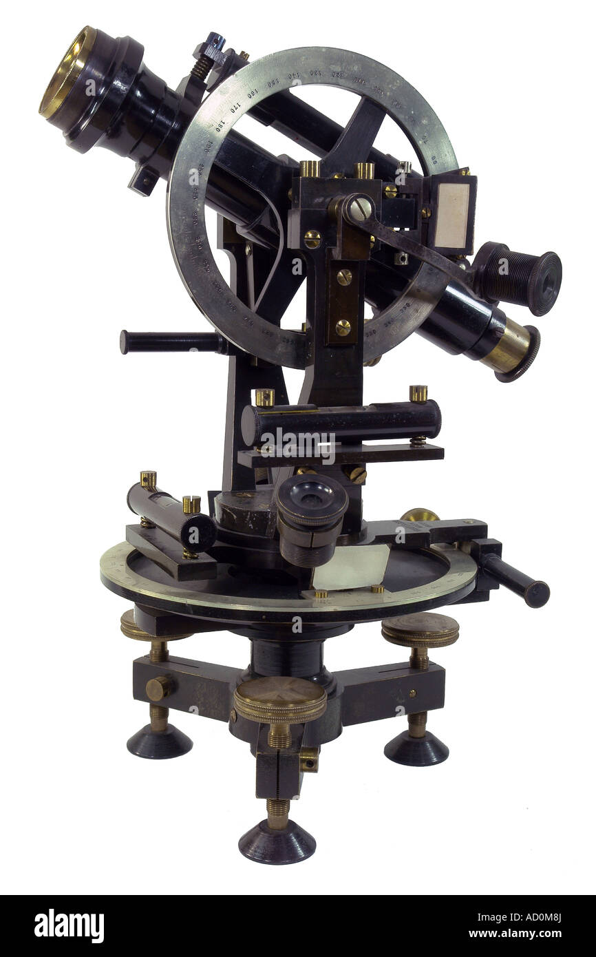 Historical theodolite A theodolite is a angle measuring instrument and ...