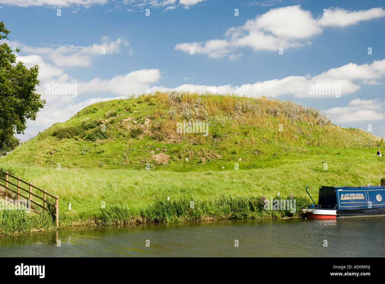 The motte of Fotheringhay Castle is where Richard III was born and Mary ...
