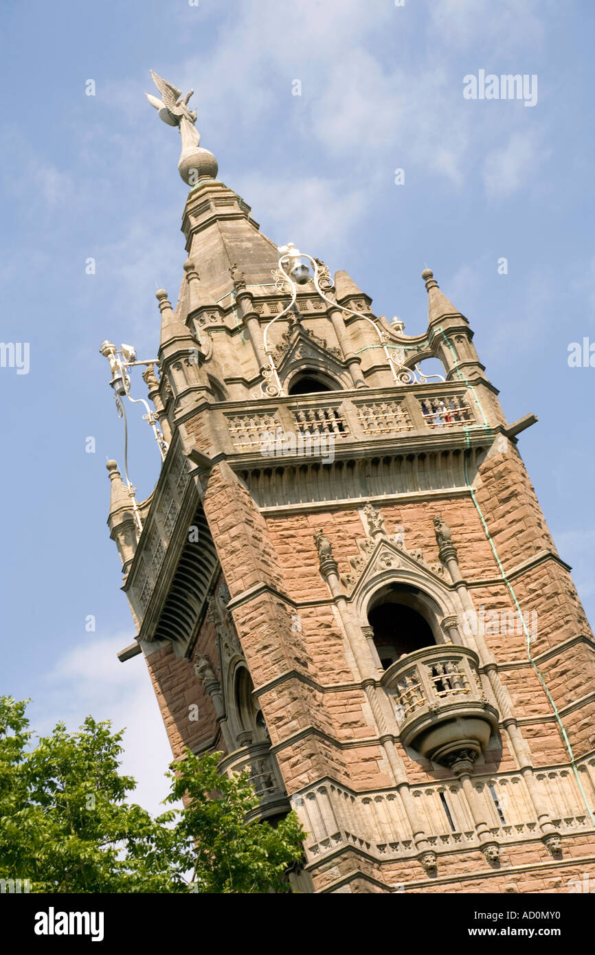 England Bristol Brandon Hill Park Cabot Tower Stock Photo - Alamy