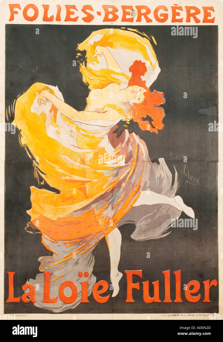 Folies-Bergere Original Polish Poster '1958 Wenzel Wojciech art ...