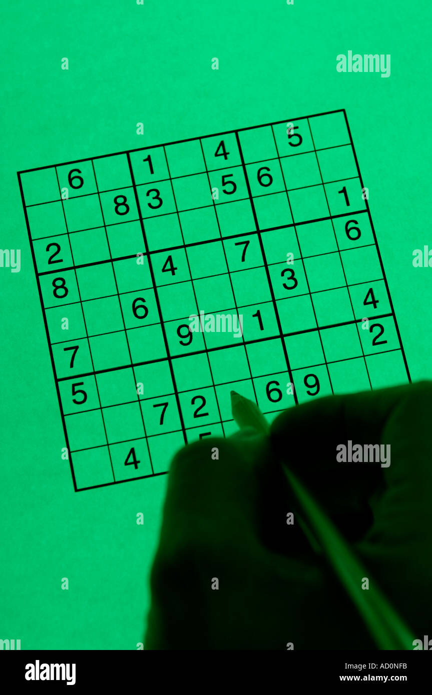 Su doku hi-res stock photography and images - Alamy