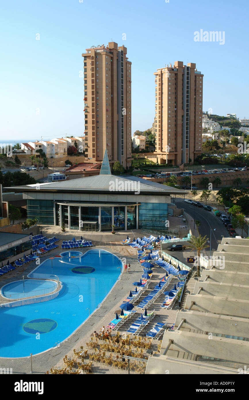 Benidorm hotel pool hi-res stock photography and images - Alamy