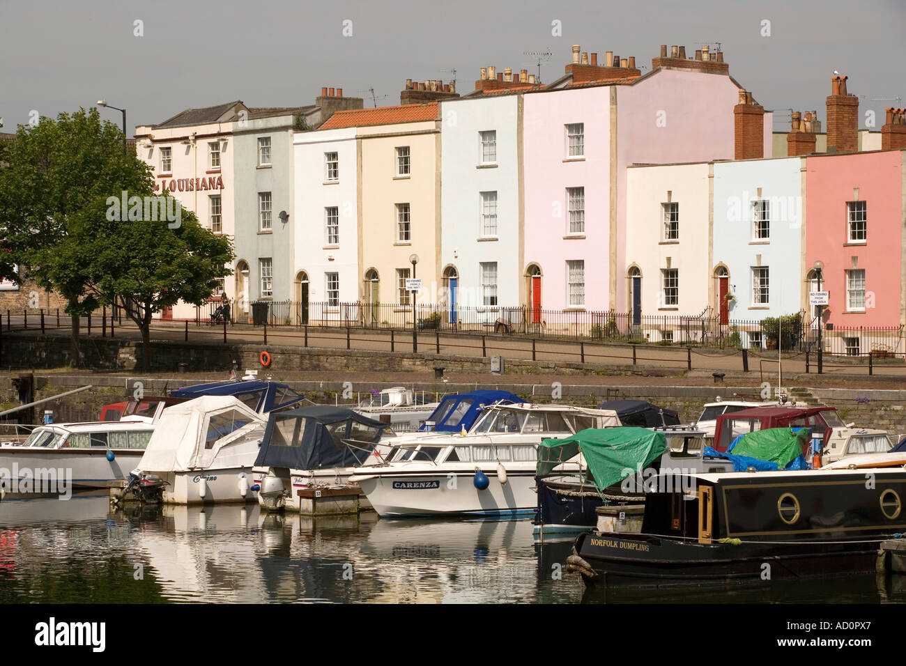 England Bristol Bathurst Basin Stock Photo - Alamy