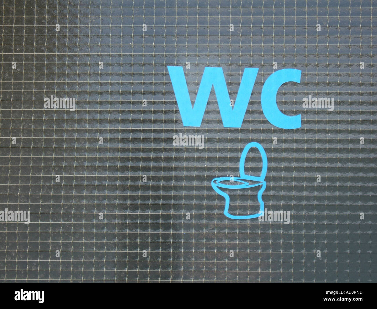 toilet wc sign Stock Photo - Alamy