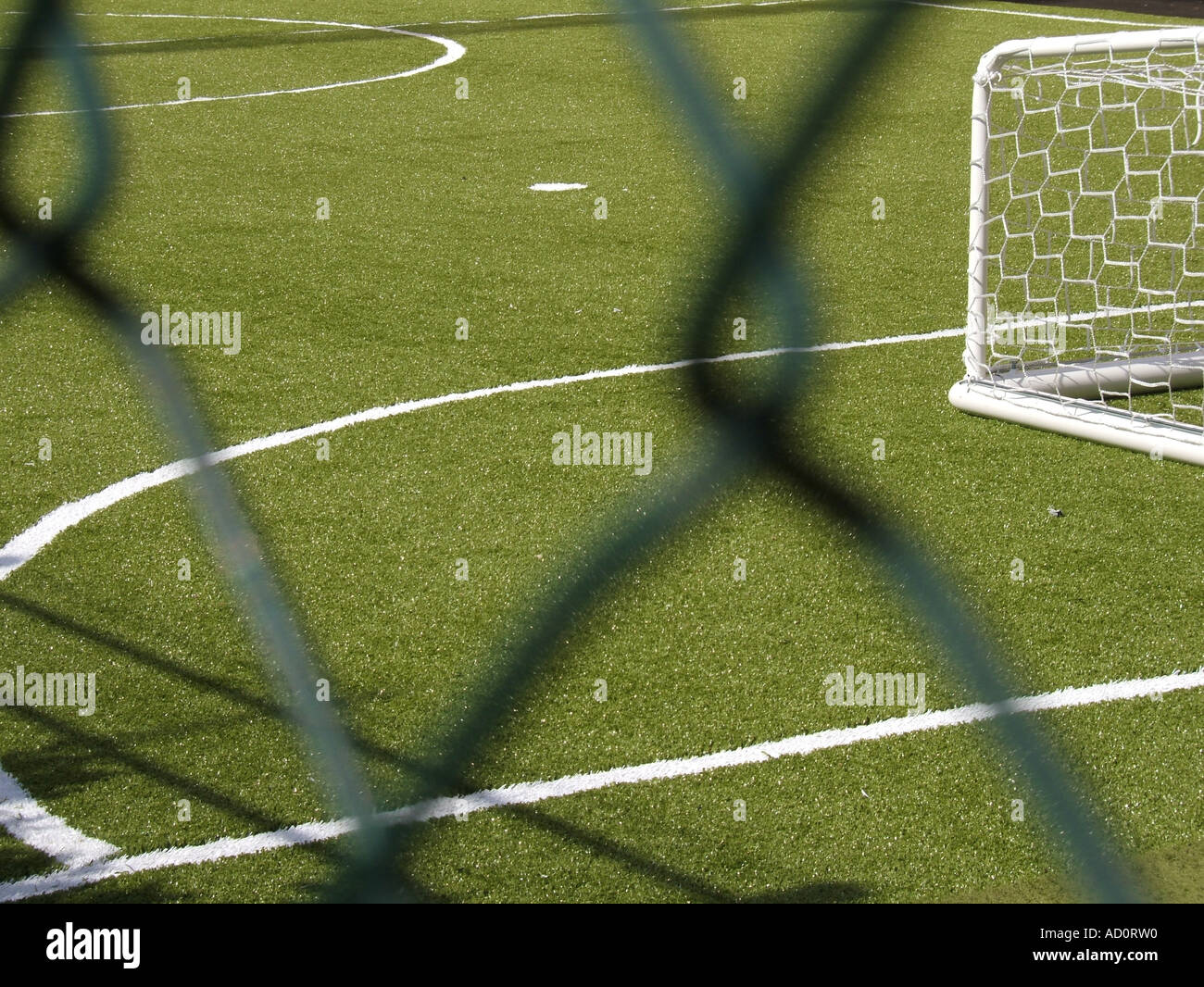 five a side football pitch Stock Photo - Alamy