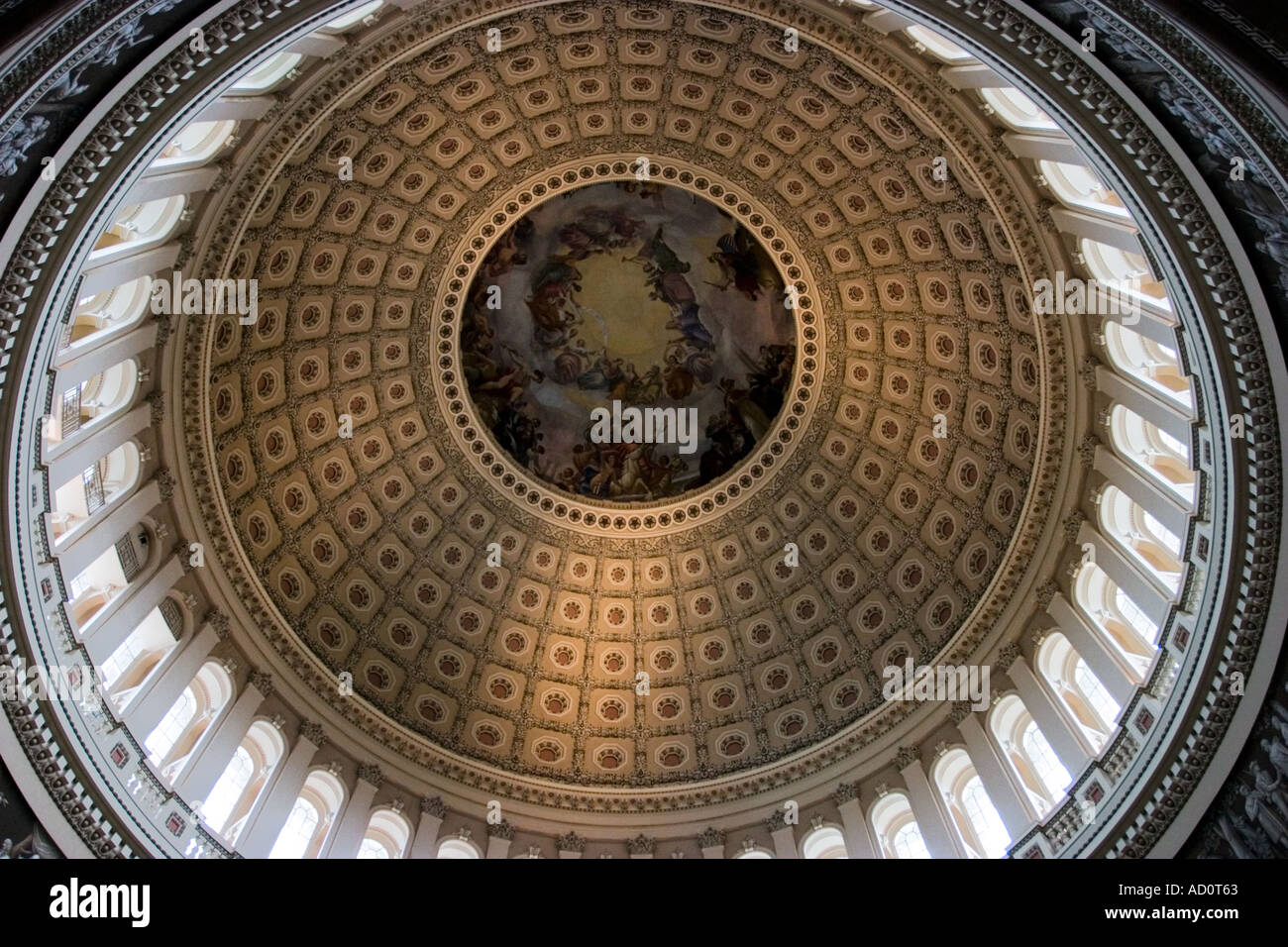 US Capitol Building Dome rotunda Washington DC Stock Photo - Alamy