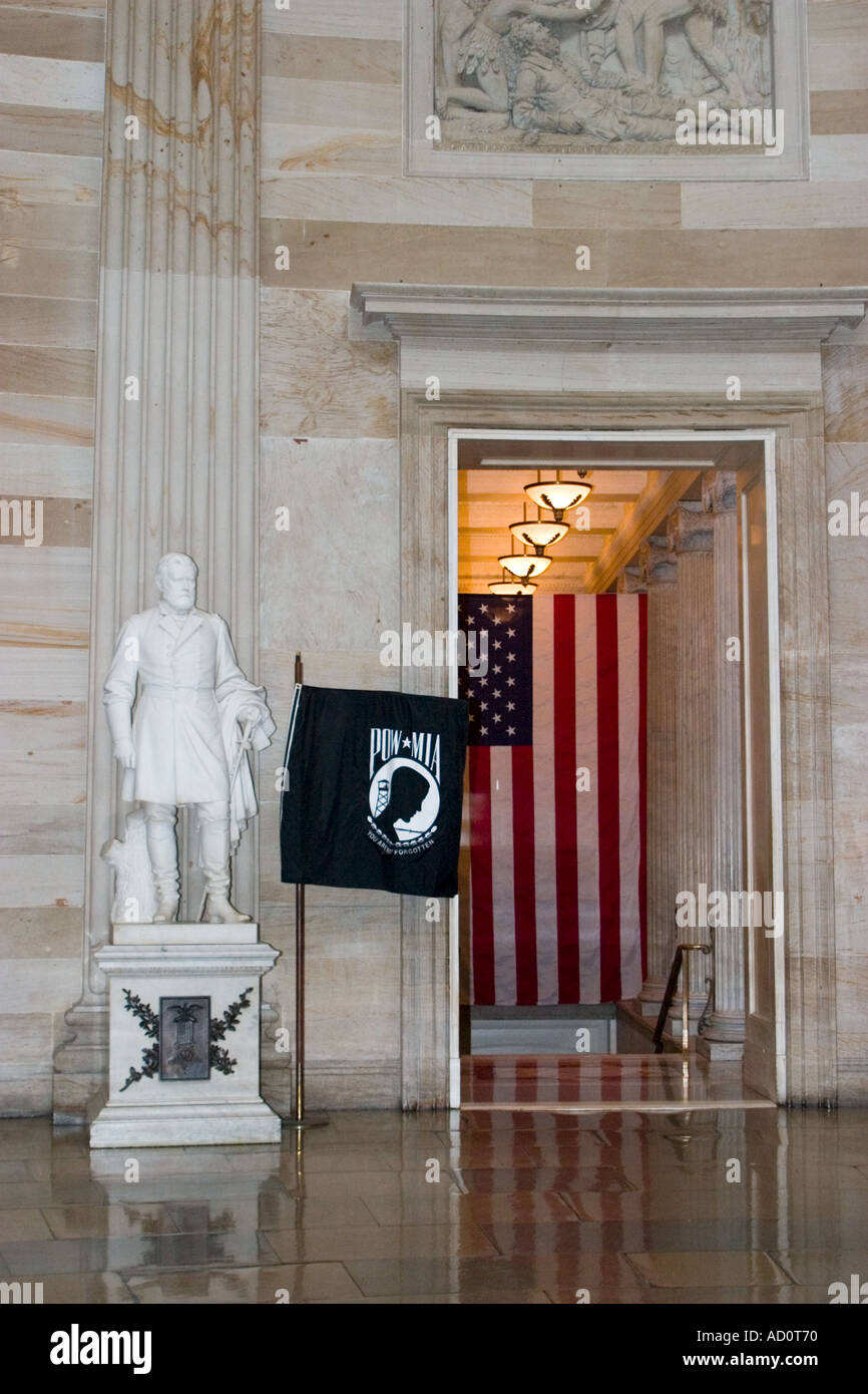 West Door and Statue US Capitol rotunda Washington DC Stock Photo - Alamy