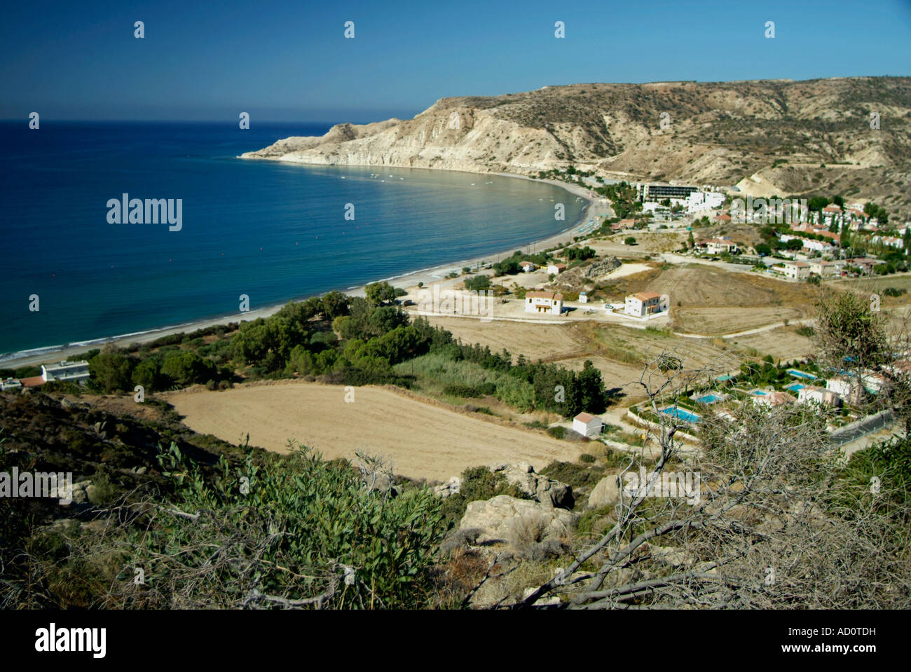 Pissouri bay Cyprus Stock Photo - Alamy