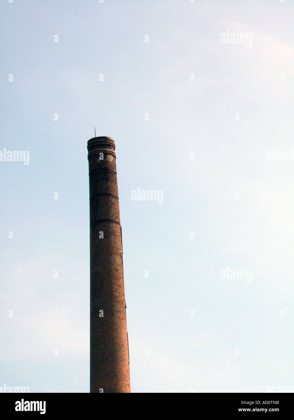 one tall industrial chimney Stock Photo - Alamy