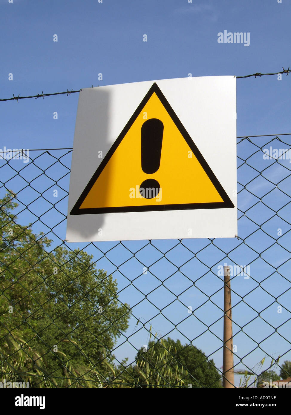 off limits warning sign Stock Photo - Alamy