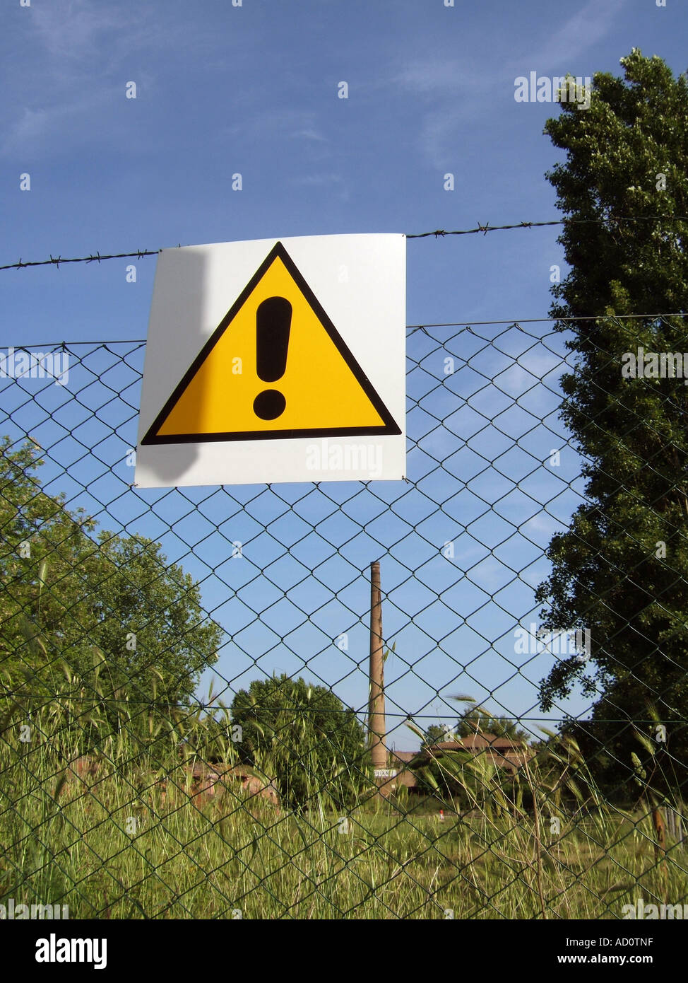 off limits warning sign Stock Photo - Alamy